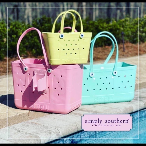 Simply Southern | Accessories | New Simply Southern Tote Caddy Drink ...